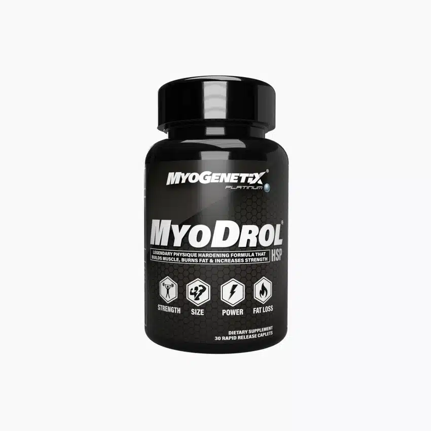 Myogenetix MYODROL Platinum Muscle Building Formula – 30 Caplets